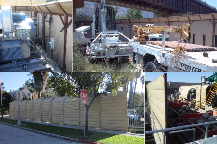 Portable Acoustical Panels - Drilling Noise Control